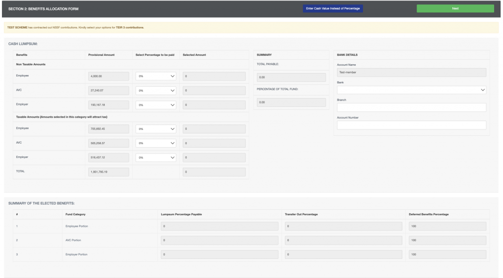 How to claim my benefits - USER GUIDE